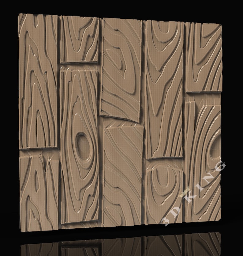 3D Tree Board & Wood Log Textures: 28 STL Models for CNC Router - Etsy