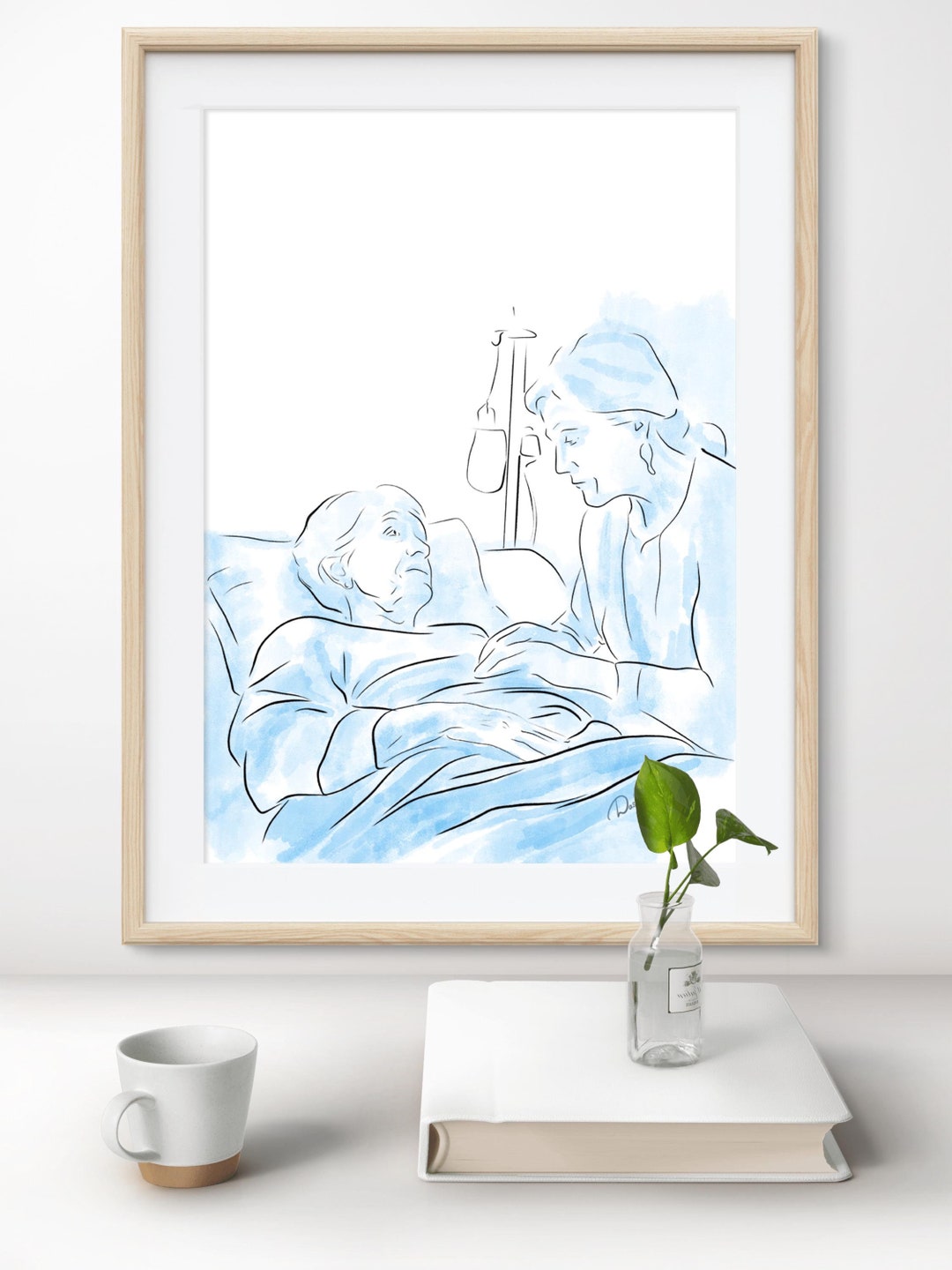 Fragile Patient Medical Art Doctor's Office Decor Medical Gift ...