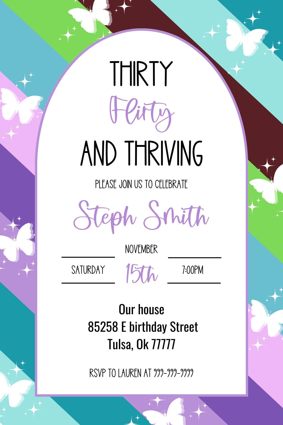 13 Going on 30, 30th Birthday Invitation, Instant Download, Editable - Etsy