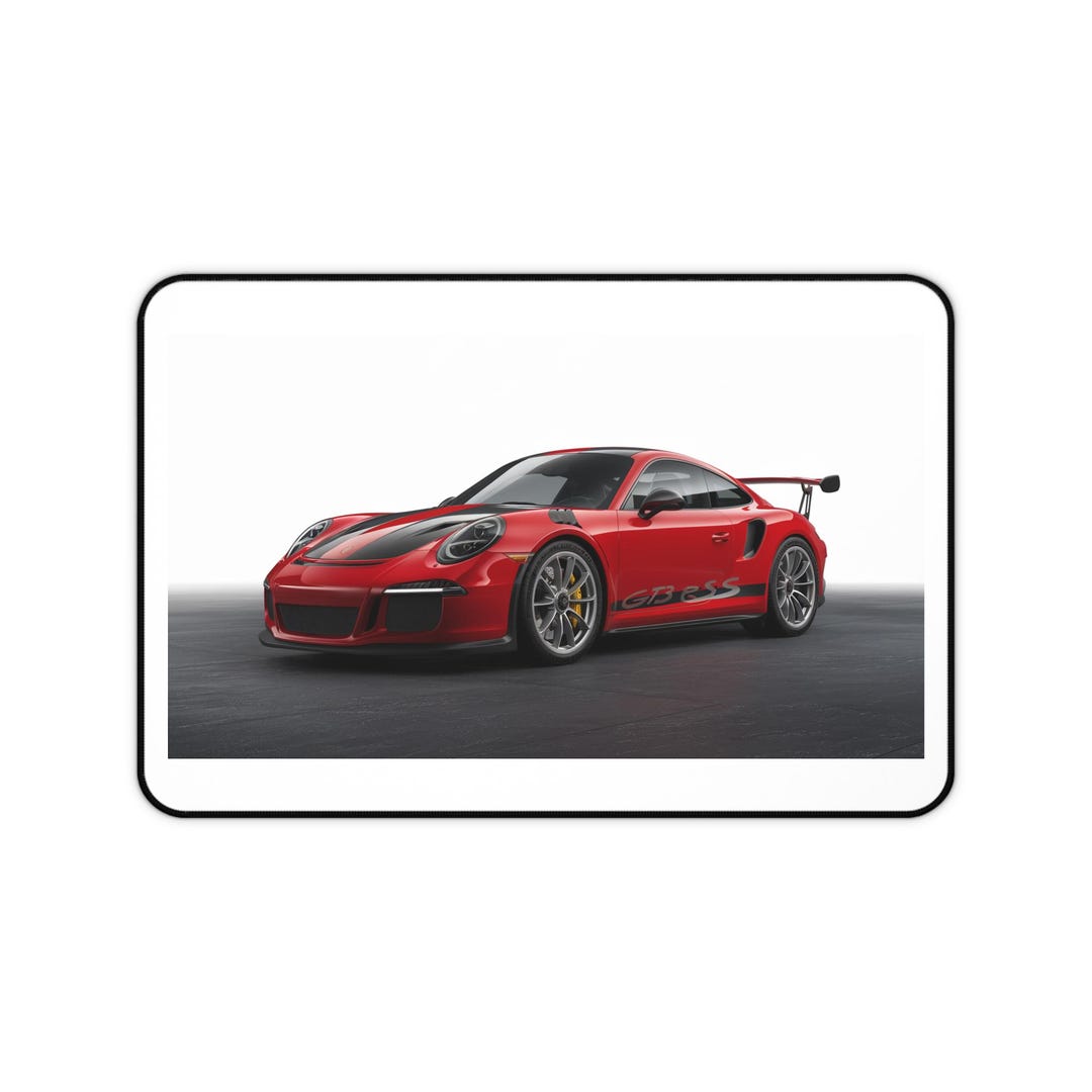 Porsche Desk Mat, Racing Car Office Decor, GT3 RS Gamer Mouse Pad Gift ...