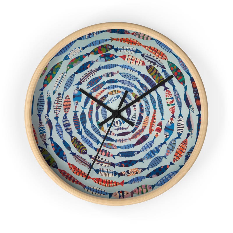 Fish Clock - Etsy