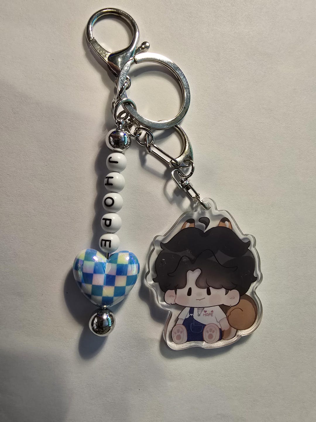 BTS Member Keychain Jhope Tiny Tan - Etsy