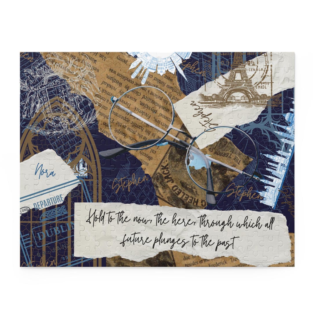 James Joyce Puzzle Art, 252-piece or 500-piece, Jigsaw Puzzle, Literary ...