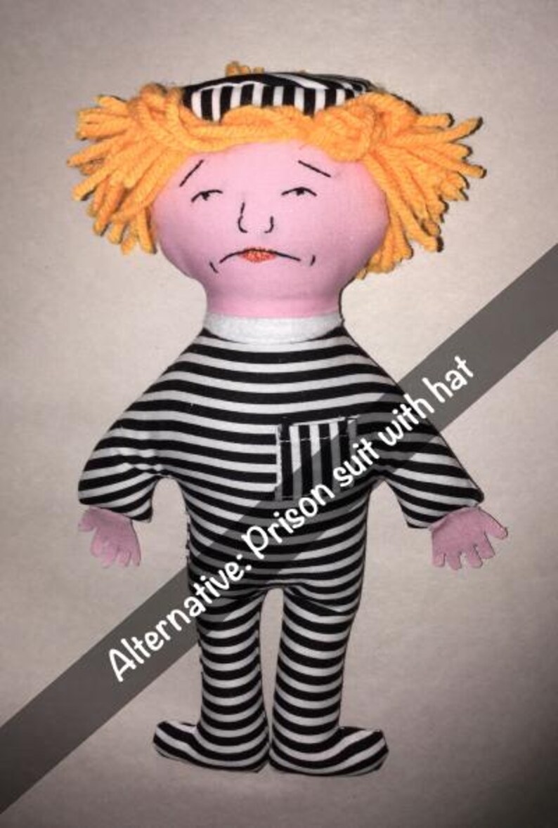 Trump Doll SEWING PATTERN / Voodoo, Effigy, Protest, Etc. - Etsy