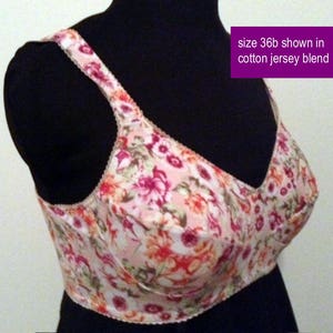 Soft Cup Full Band Bra / Bralette Sewing Pattern - All Sizes. One Price ...