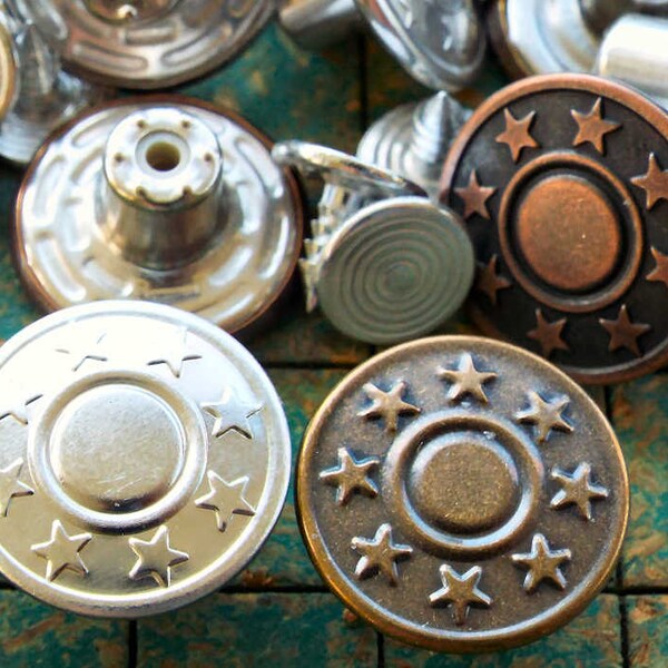 Copper Buttons - Etsy