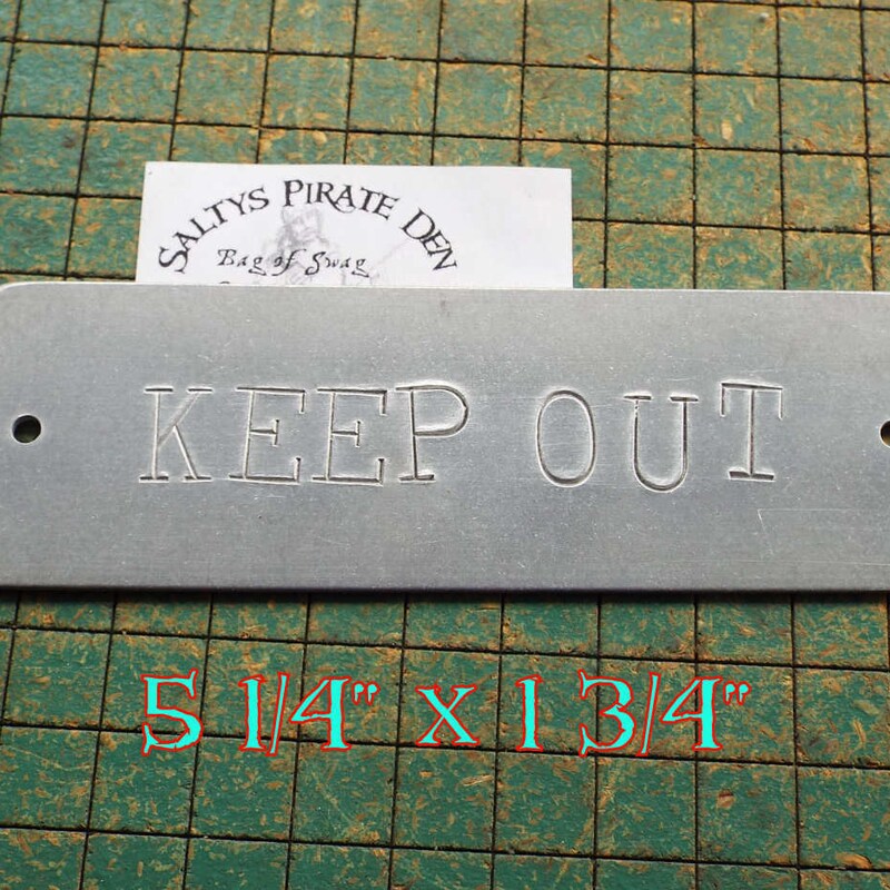 Beware Pirate Sign - Etsy