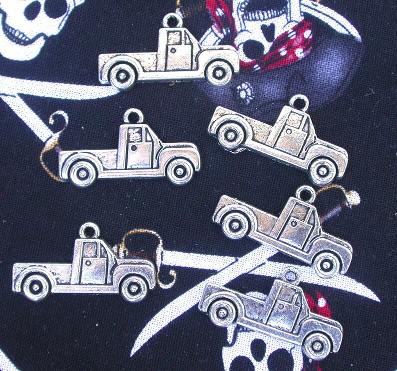 Small Pickup Truck 12 Metal Charms Hot Rod Rat Rod Jewelry - Etsy