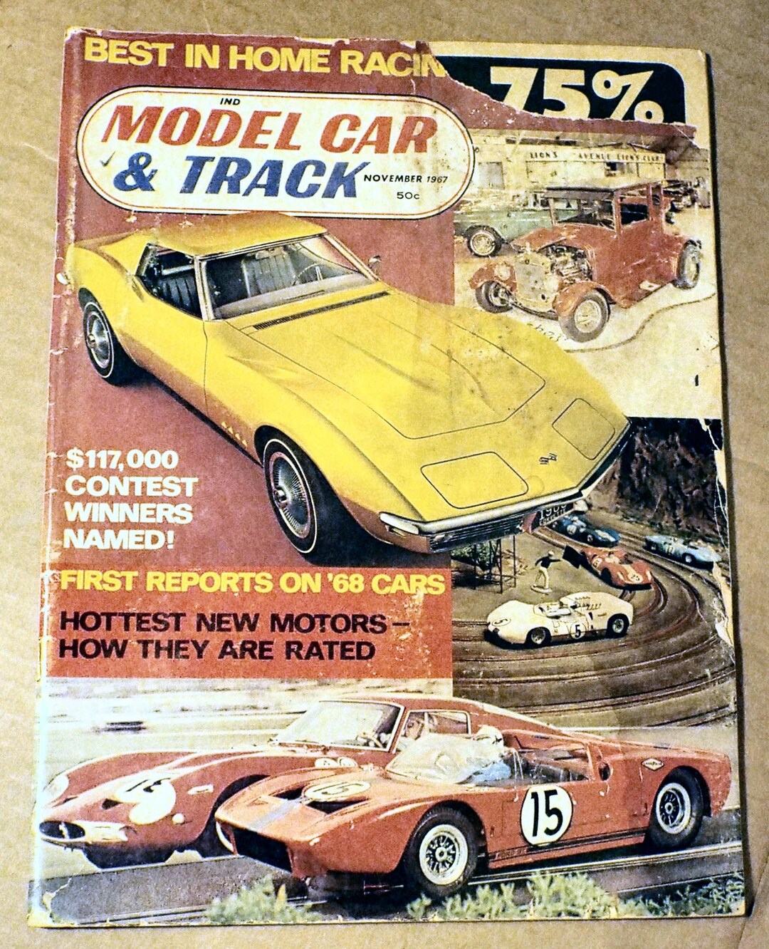 Model Car & Track, November 1967, Vintage Magazine, Slot Cars, RC ...