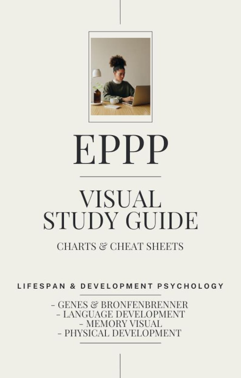 EPPP Visual Bundle: Genes & Bronfenbrenner, Language Development ...