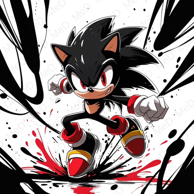 9 PNG Watercolor Cartoon Hero: Splash Art for T-shirts & Mugs (digital ...