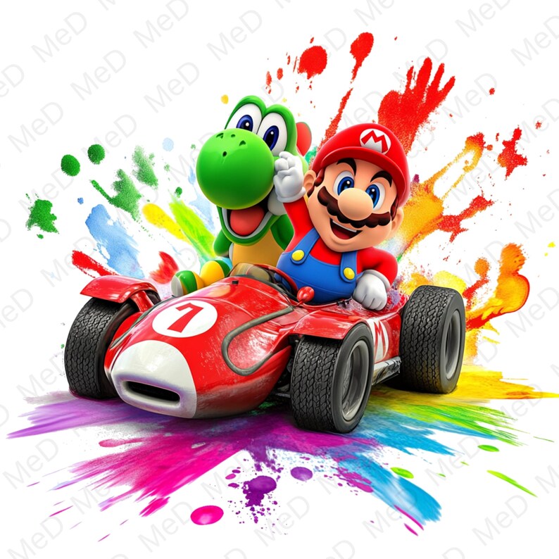 9 PNG Super Mario , Watercolor and Splash Styles, High Resolution PNG ...