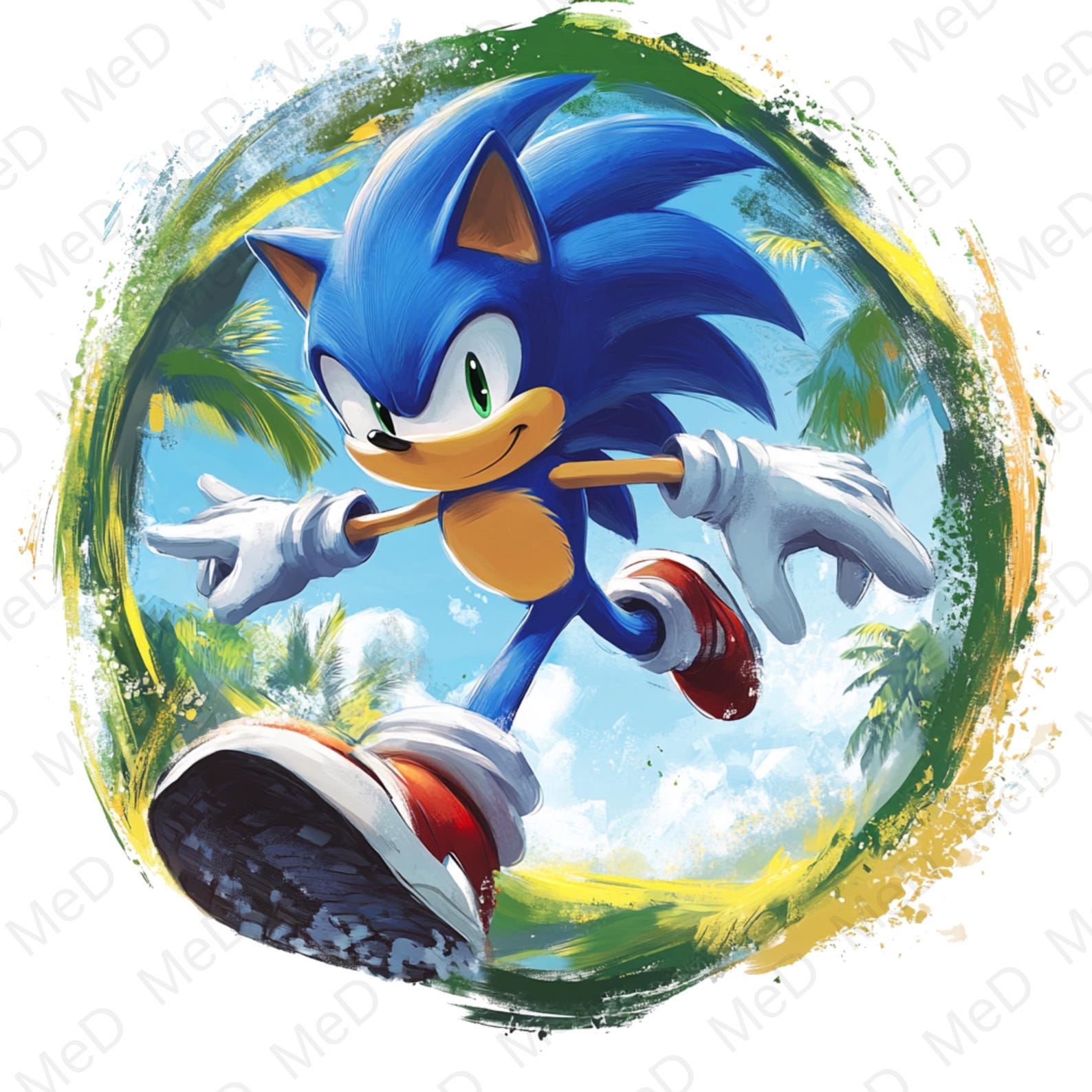 9 PNG Watercolor Cartoon Hero: Splash Art for T-shirts & Mugs (digital ...