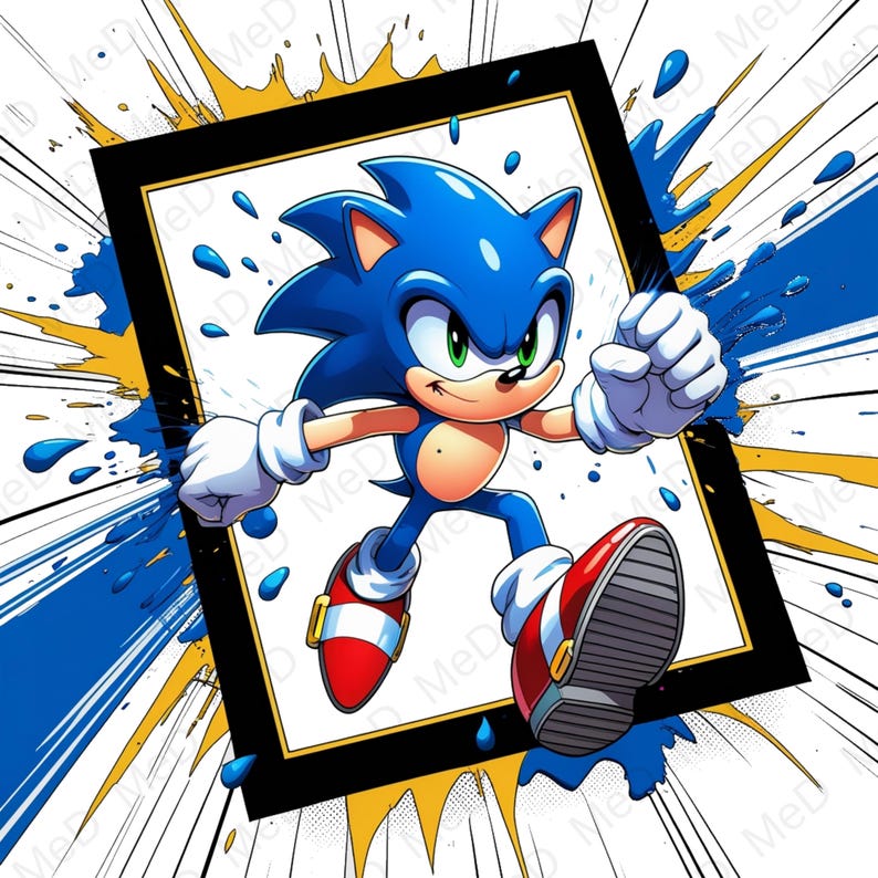 9 PNG Watercolor Cartoon Hero: Splash Art for T-shirts & Mugs (digital ...