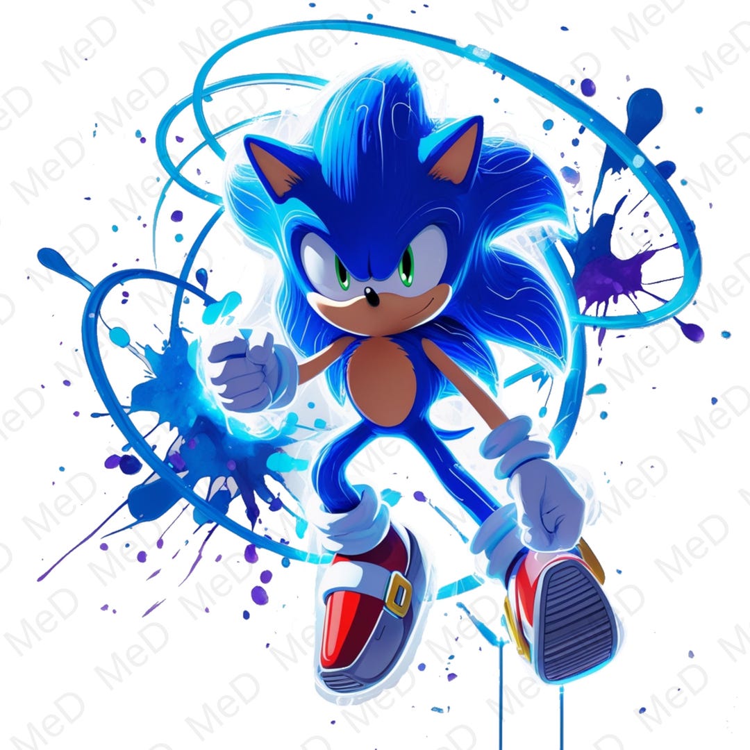 6 PNG Watercolor Cartoon Hero: Splash Art for T-shirts & Mugs (digital ...