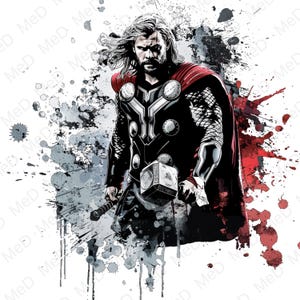 9 PNG Superheroes , Watercolor and Splash Styles, High Resolution PNG ...