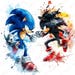 9 PNG Watercolor Cartoon Hero: Splash Art for T-shirts & Mugs (digital ...
