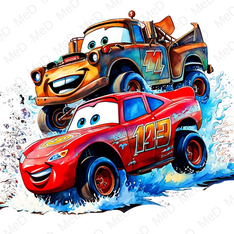 Stickers rayo mcqueen - Etsy España