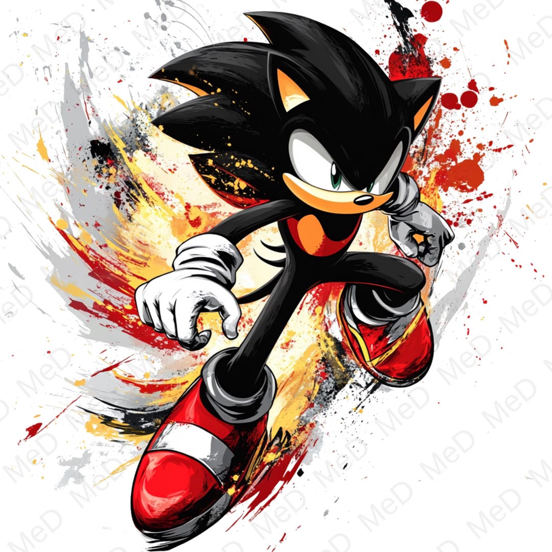Watercolor Cartoon Hero PNG: Splash Art Graphics (digital Download ...