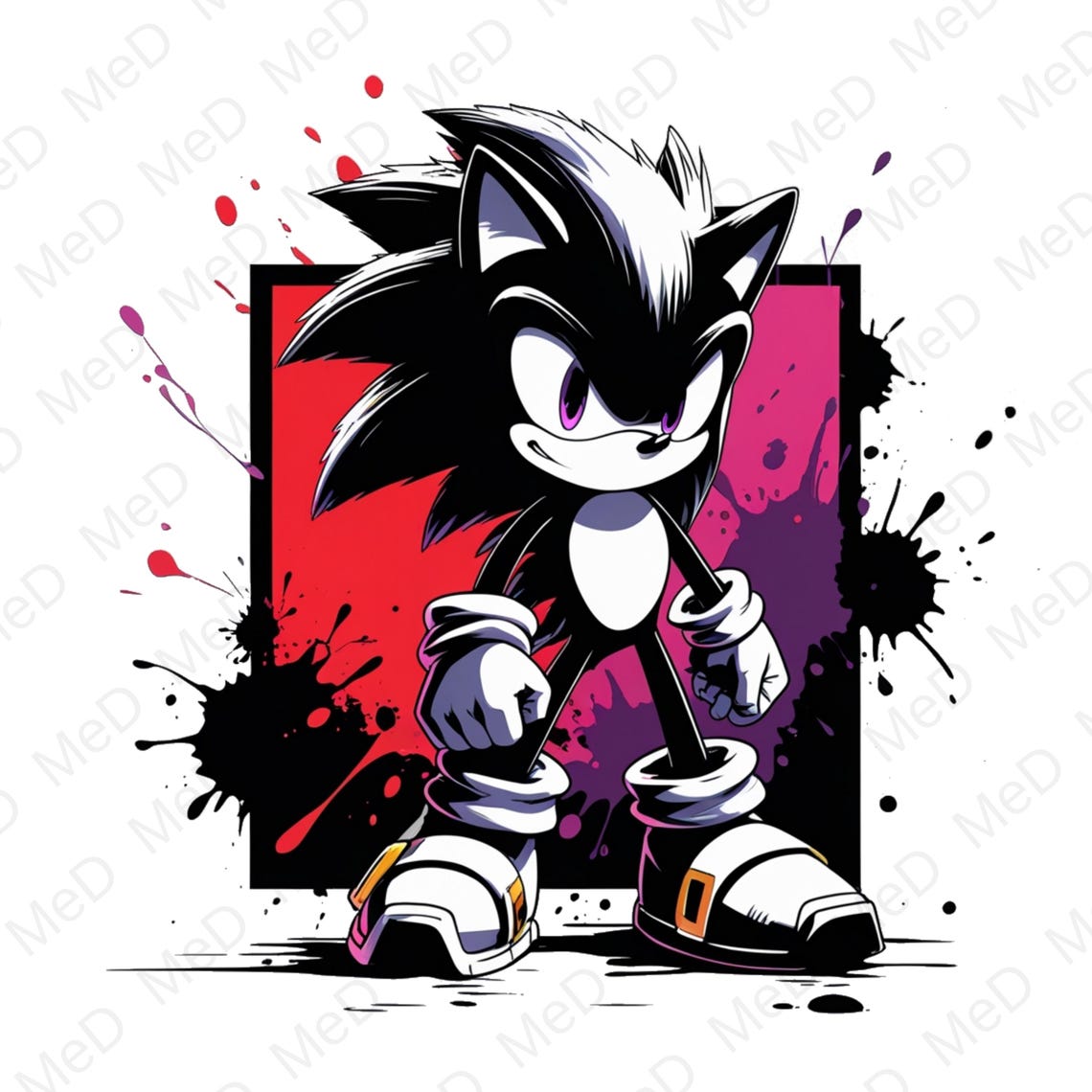 9 PNG Watercolor Cartoon Hero: Splash Art for T-shirts & Mugs (digital ...