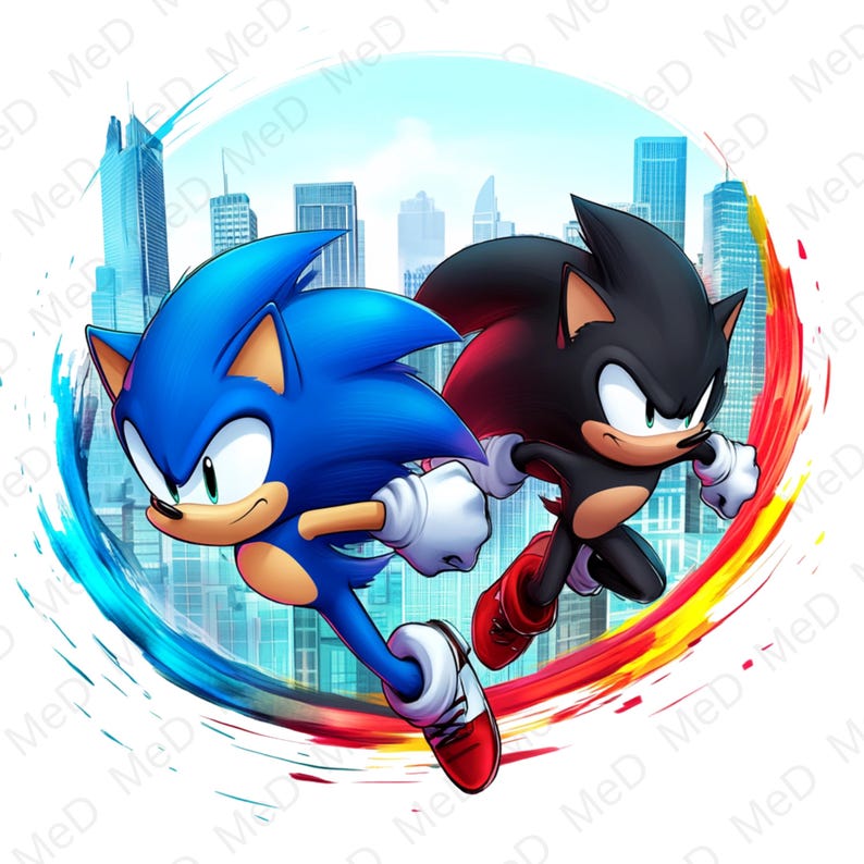 9 PNG Watercolor Cartoon Hero: Splash Art for T-shirts & Mugs (digital ...