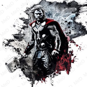 9 PNG Superheroes , Watercolor and Splash Styles, High Resolution PNG ...