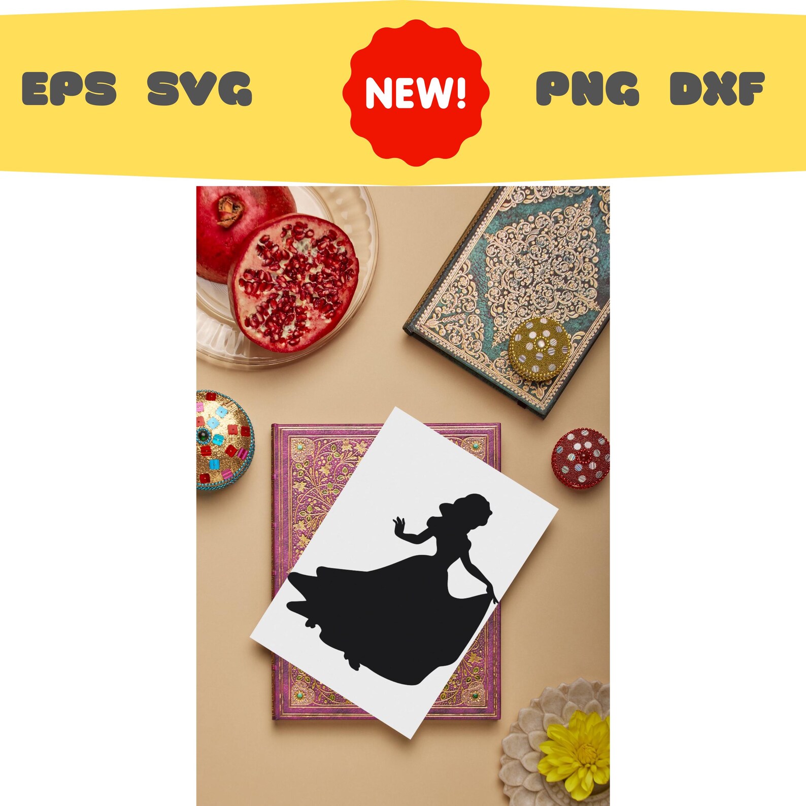 Princess PNG Clipart, Princess Svg,princess Svg Cut Files for Cricut ...