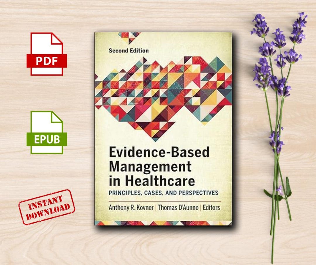Evidence-based Management in Healthcare 2nd Edition - Etsy