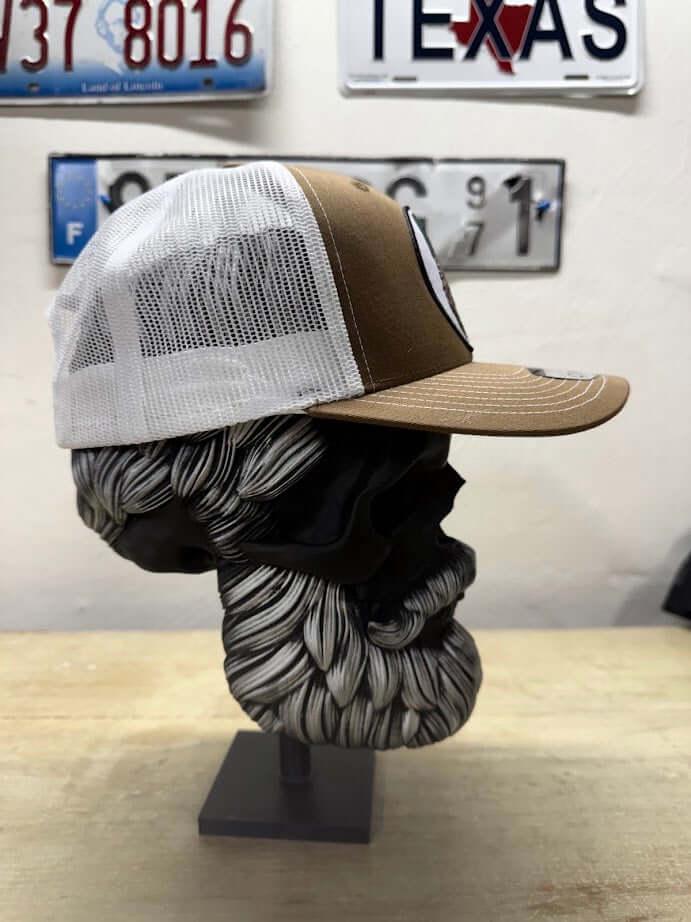 Bigfoot Beard Guy Trucker Hat - Statement Cap for Outdoor Yeti ...