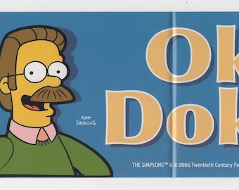 Ned Flanders Sticker - Etsy