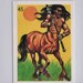 1970s Centaur MONSTRUOS Card - Etsy