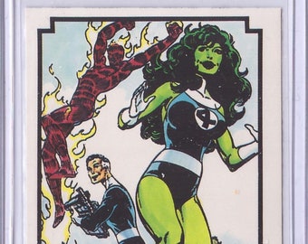 She Hulk Card - Etsy