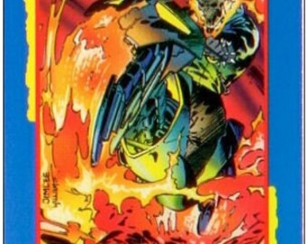 1991 MARVEL Trading Card from Impel Limited Edition GHOST | Etsy