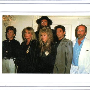 1987 Fleetwood Mac Fanz Sticker HARD to FIND Music Collectible - Etsy