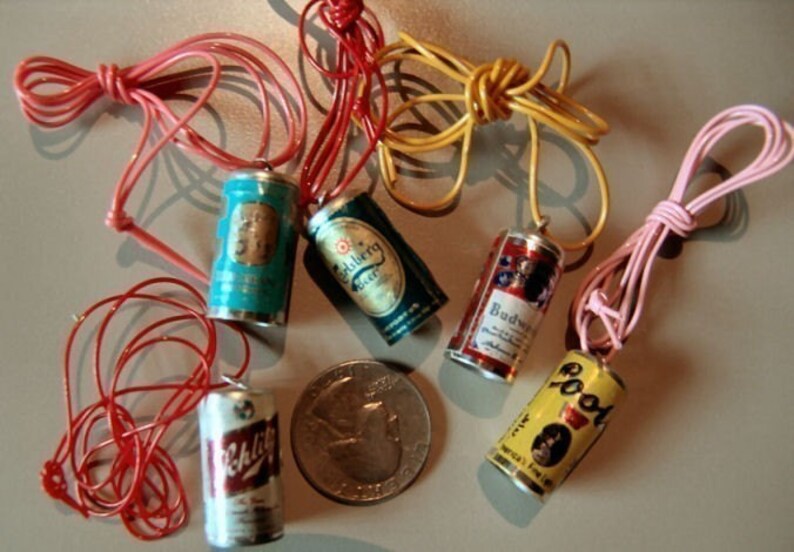 1970s Novelty COORS BEER Can Necklace - Etsy