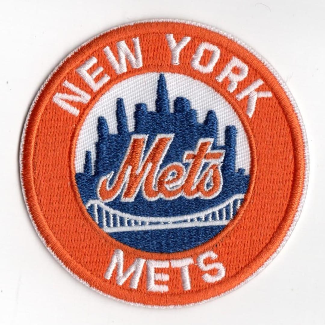 NY Mets 3 Major League Baseball Embroidered Iron on Patch MLB New York ...