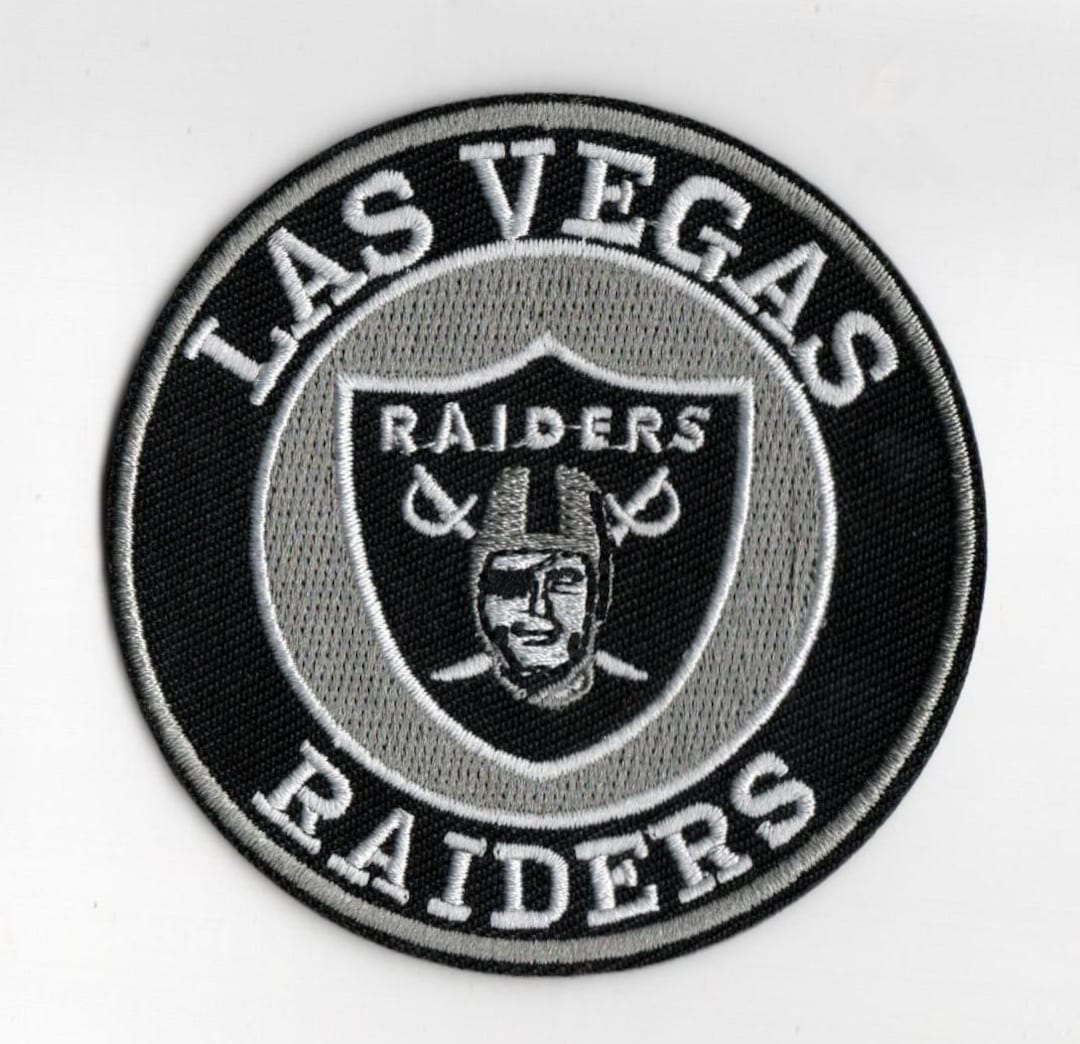 Las Vegas Raiders 3" NFL Football Embroidered Iron on Patch - Etsy