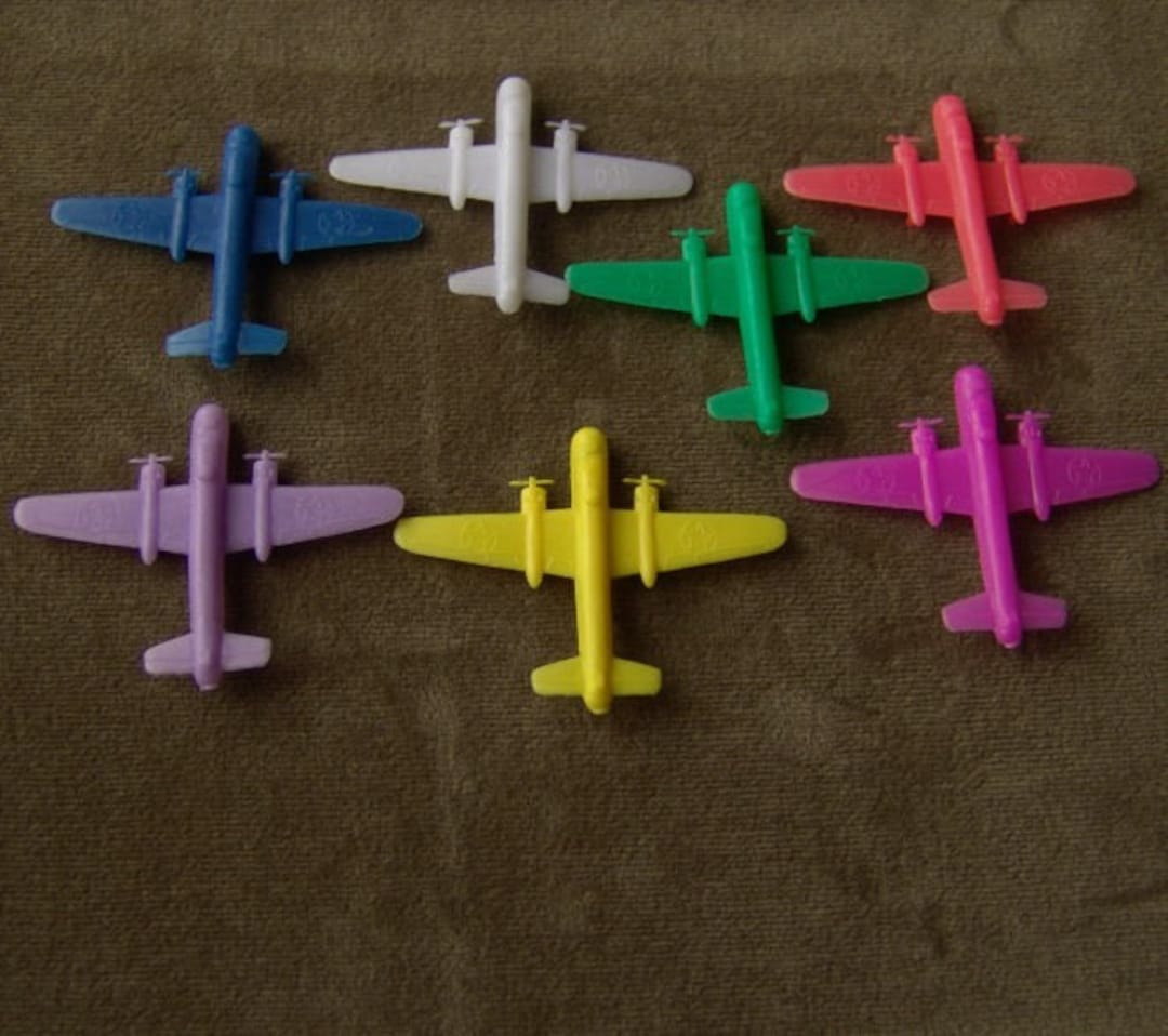 A Single One 1960s Cracker Jack Airplane G3300 PLANE 3 Design - Etsy