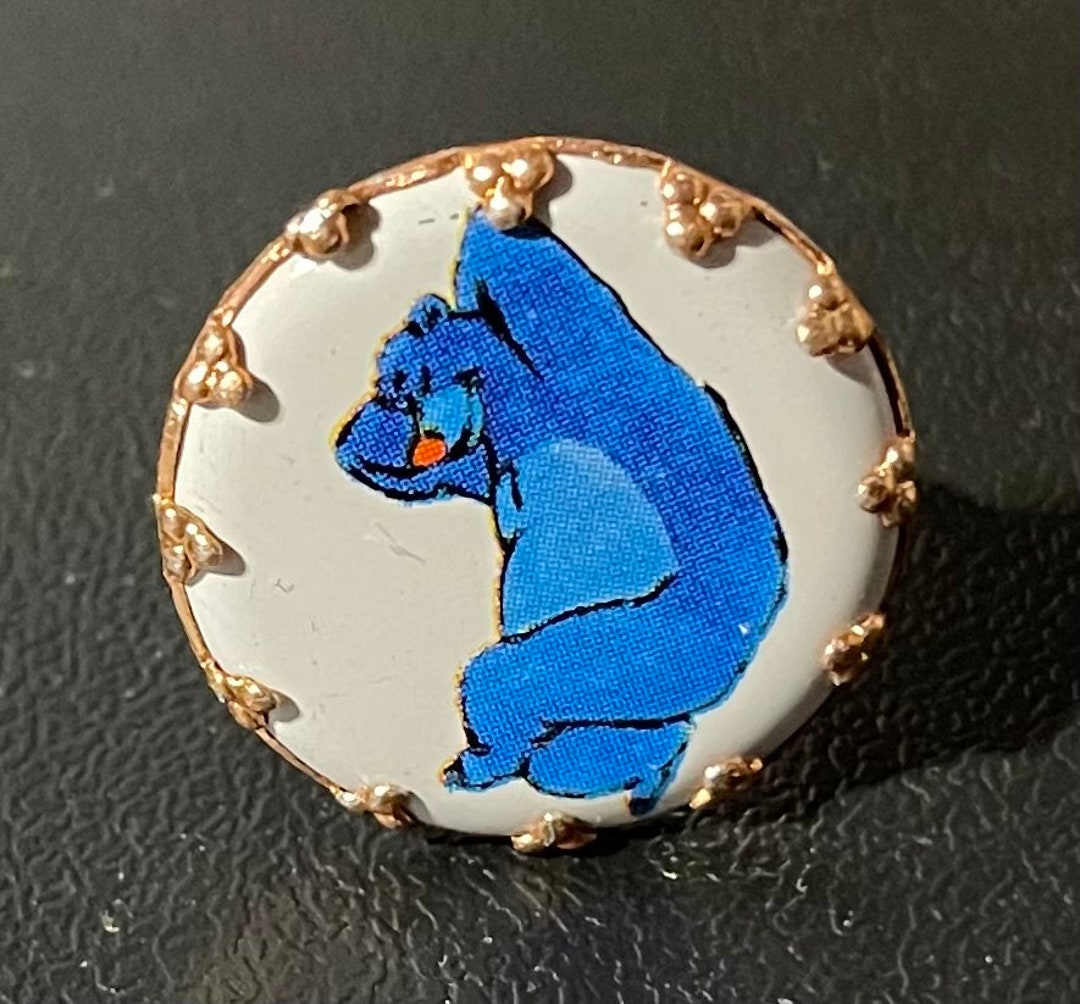 1970s Disney BALOO Cartoon Ring Vintage and Adjustable - Etsy