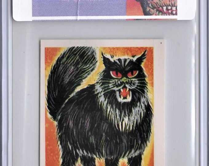 1970s Killakee's Black Cat MONSTRUOS Card - Etsy