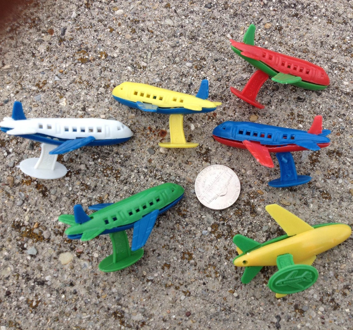 1970s Vintage Plastic Jumbo Jet Toy From Dime Store in Mint - Etsy