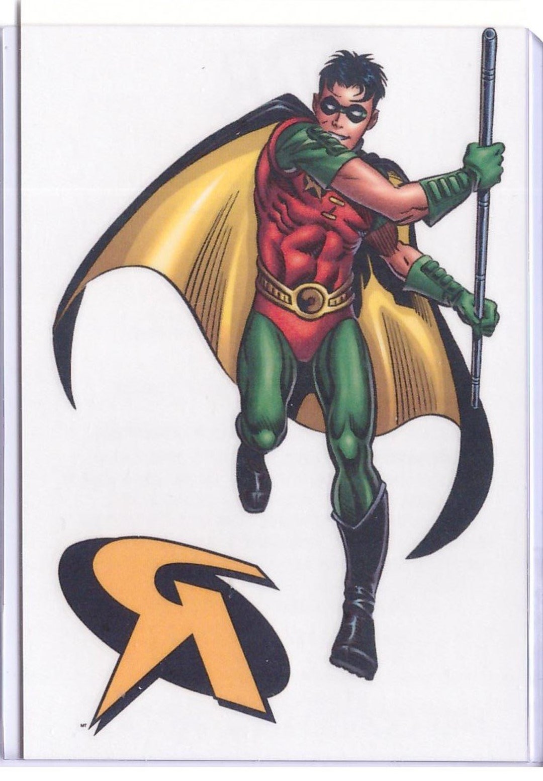 1990s DC Comics Vending Tattoos ROBIN - Etsy
