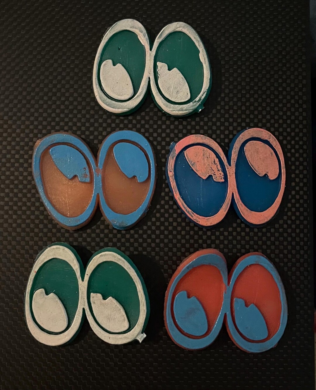 5 - Awesome 1970’s EYES UP Rubbery Suction Signs Sp6 - Etsy