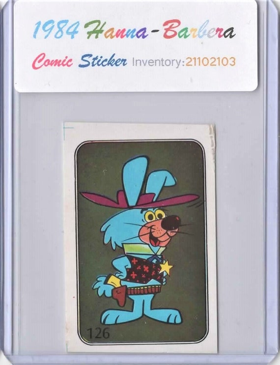 1984 Ricochet Rabbit Hanna Barbera Comic Cartoon Sticker | Etsy