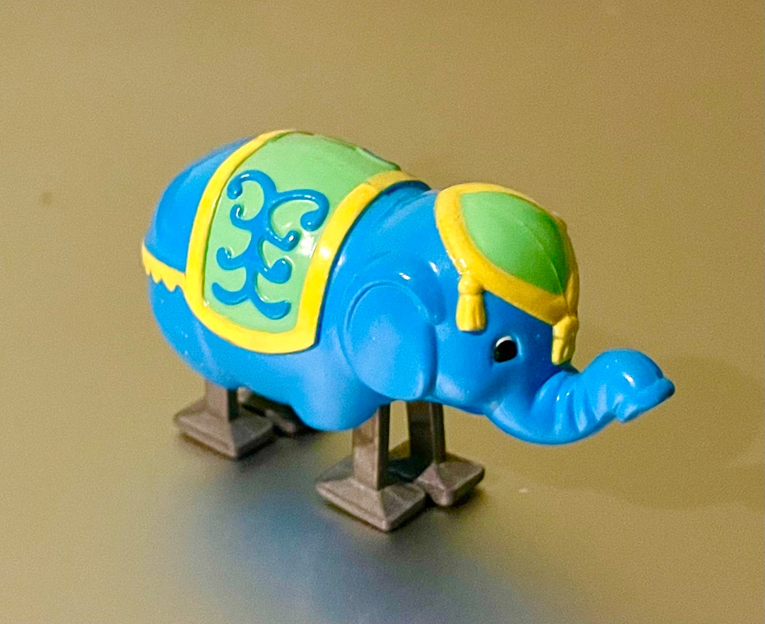 Circus Elephant Ramp Walker Gravity Toy Incline WORKS See Video - Etsy