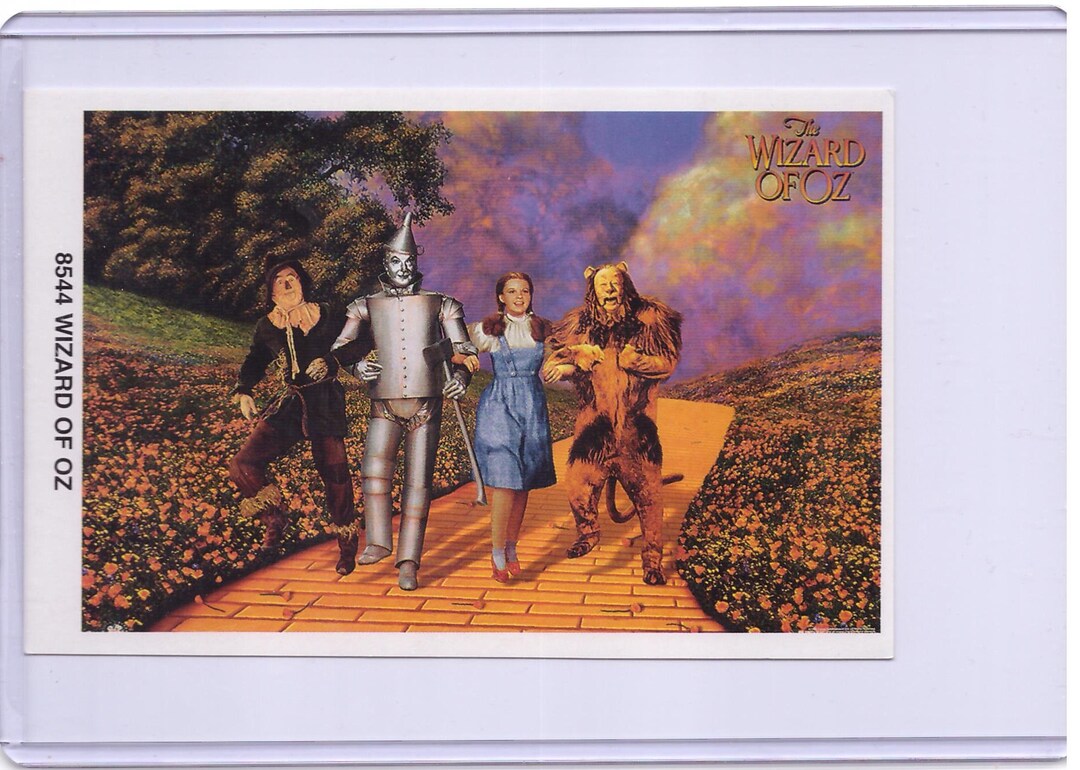 Wizard of Oz 1990s Poster Sample Card NM Condition - Etsy