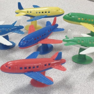 1970s Vintage Plastic Jumbo Jet Toy From Dime Store in Mint Condition ...