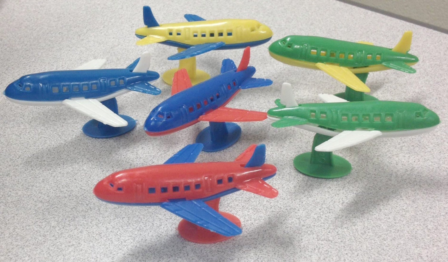 1970s Vintage Plastic Jumbo Jet Toy From Dime Store in Mint Condition ...
