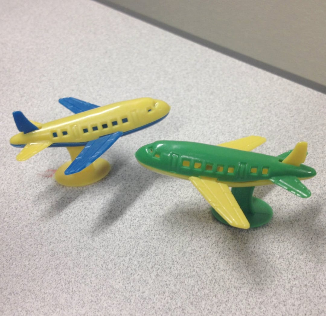 1970s Vintage Plastic Jumbo Jet Toy From Dime Store in Mint Condition ...