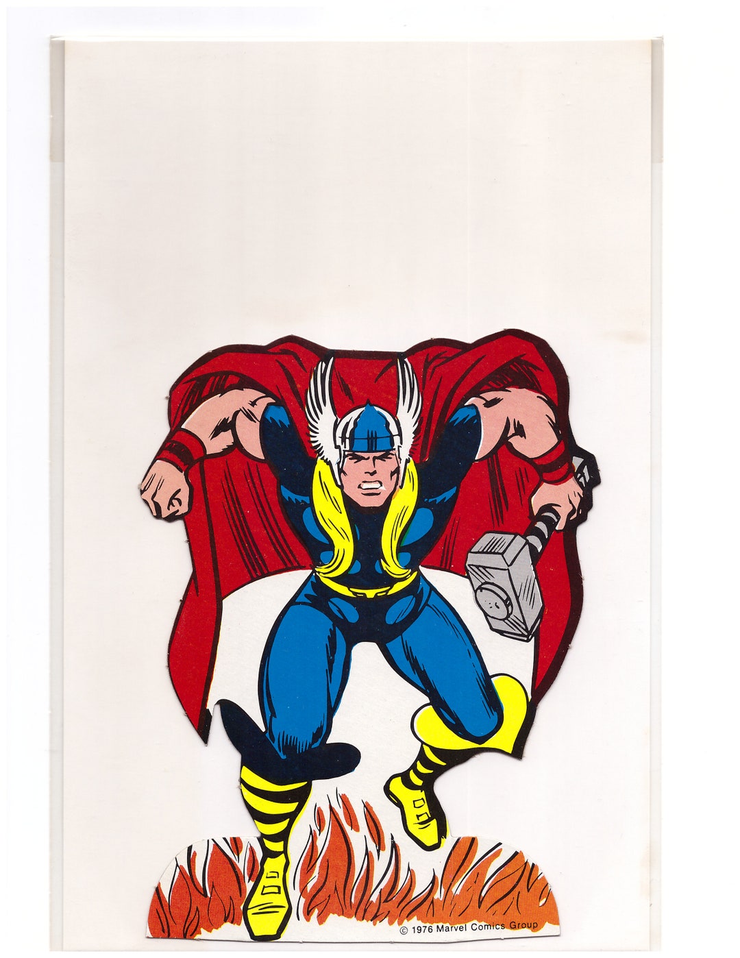 1976 Marvel Standee THOR Unused - Etsy